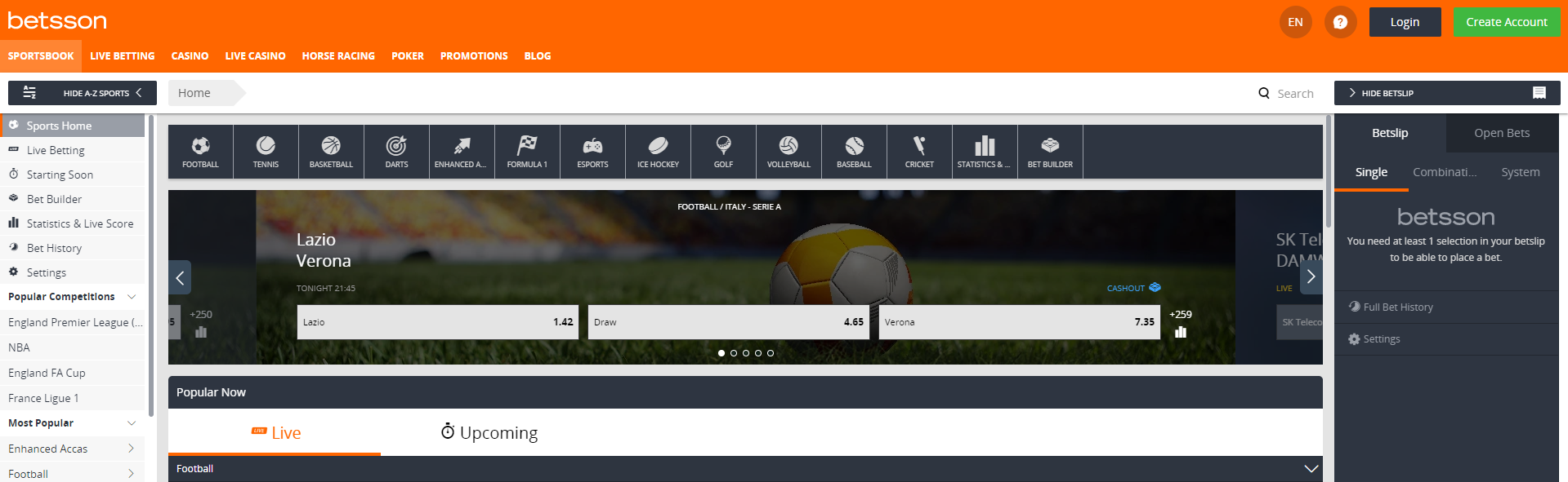 Betsson Expert Review Pros and Cons + Welcome Offer